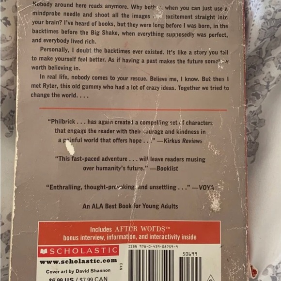 Rodman Philbrick | Other | The Last Book In The Universe Rodman ...